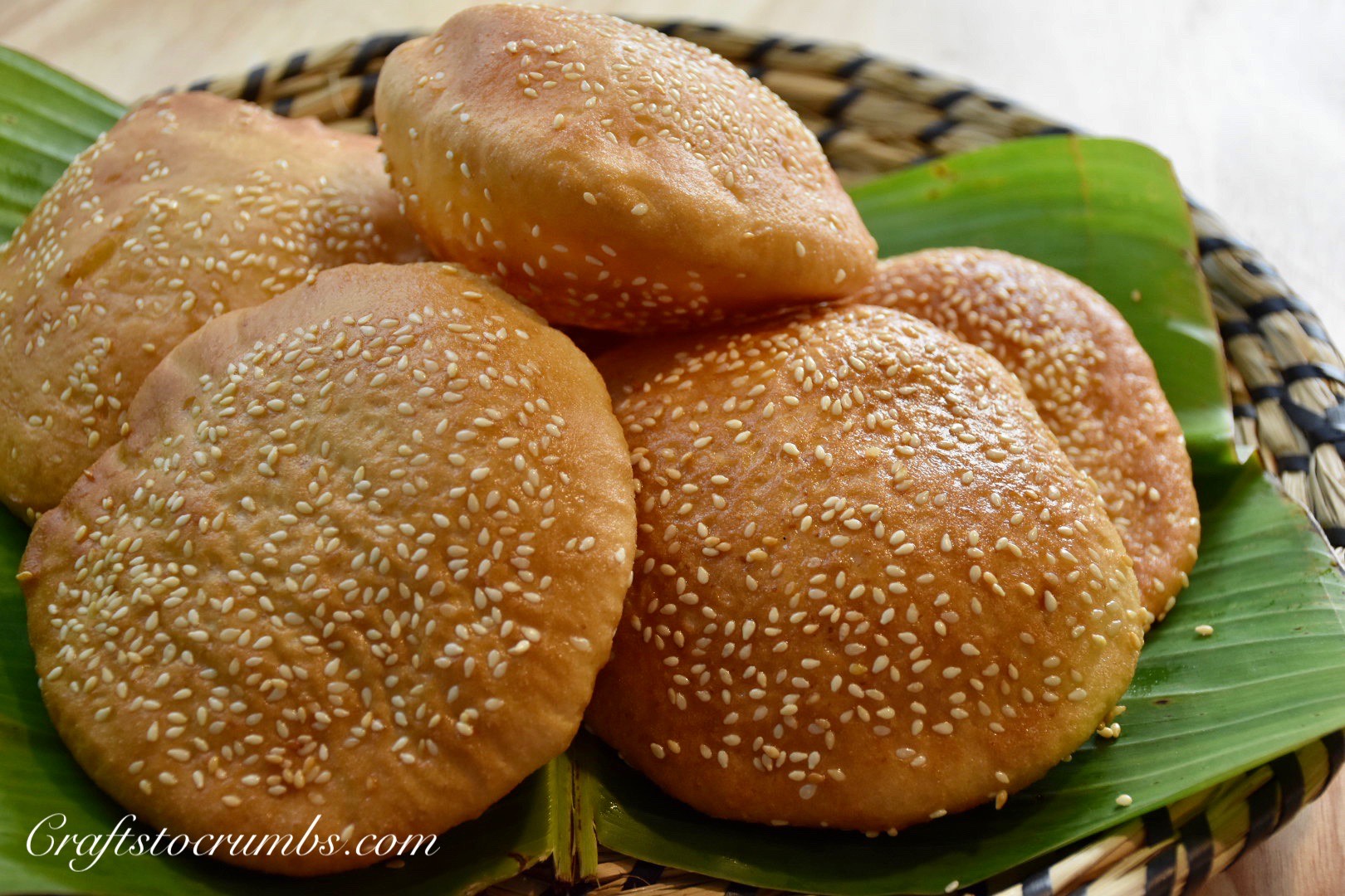Sesame Hallow Bread – Crafts to Crumbs