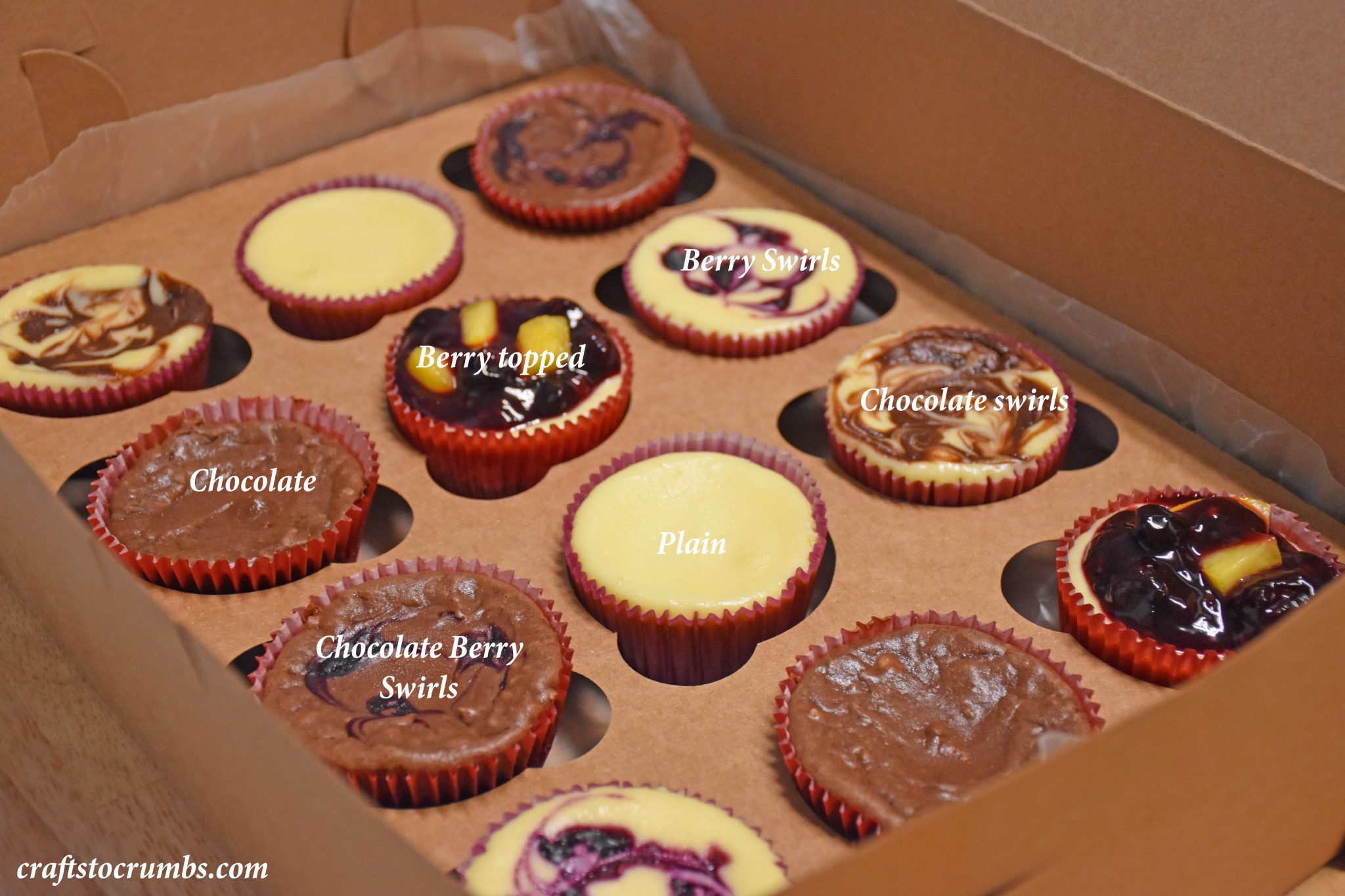 Mini Cheesecakes – Crafts to Crumbs